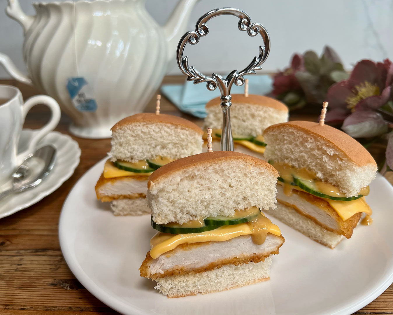 Afternoon Tea with Sliders Recipe - White Castle